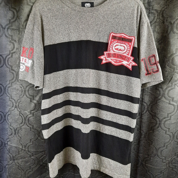 Ecko Unlimited | Shirts | Ecko Unltd Mens Graphic Tshirt Size Xl Black ...